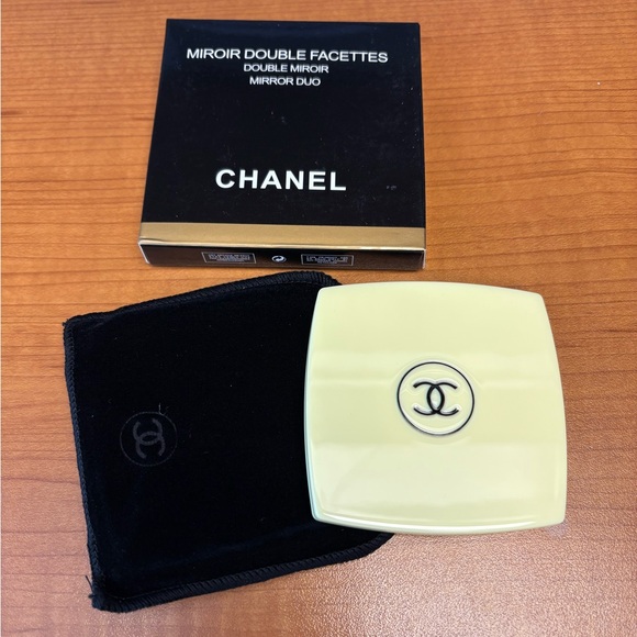 CHANEL | Makeup | Chanel Beauty Yellow Limited Edition Double Mirror ...